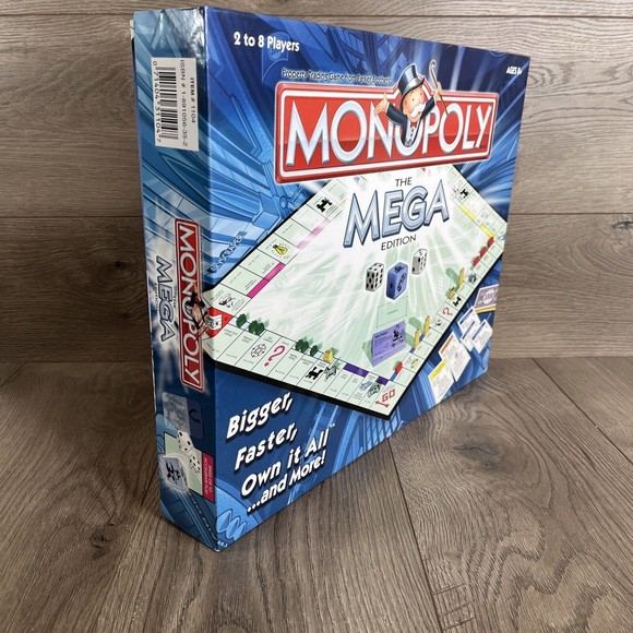 Winning Moves Games | Games | Monopoly The Mega Edition For 2 To 8 ...